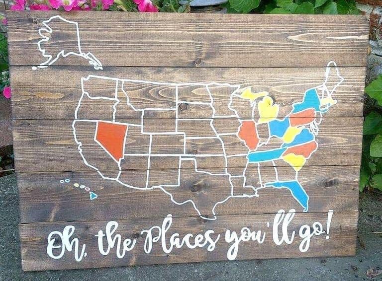 United States Fill in Map | As Little Things Grow